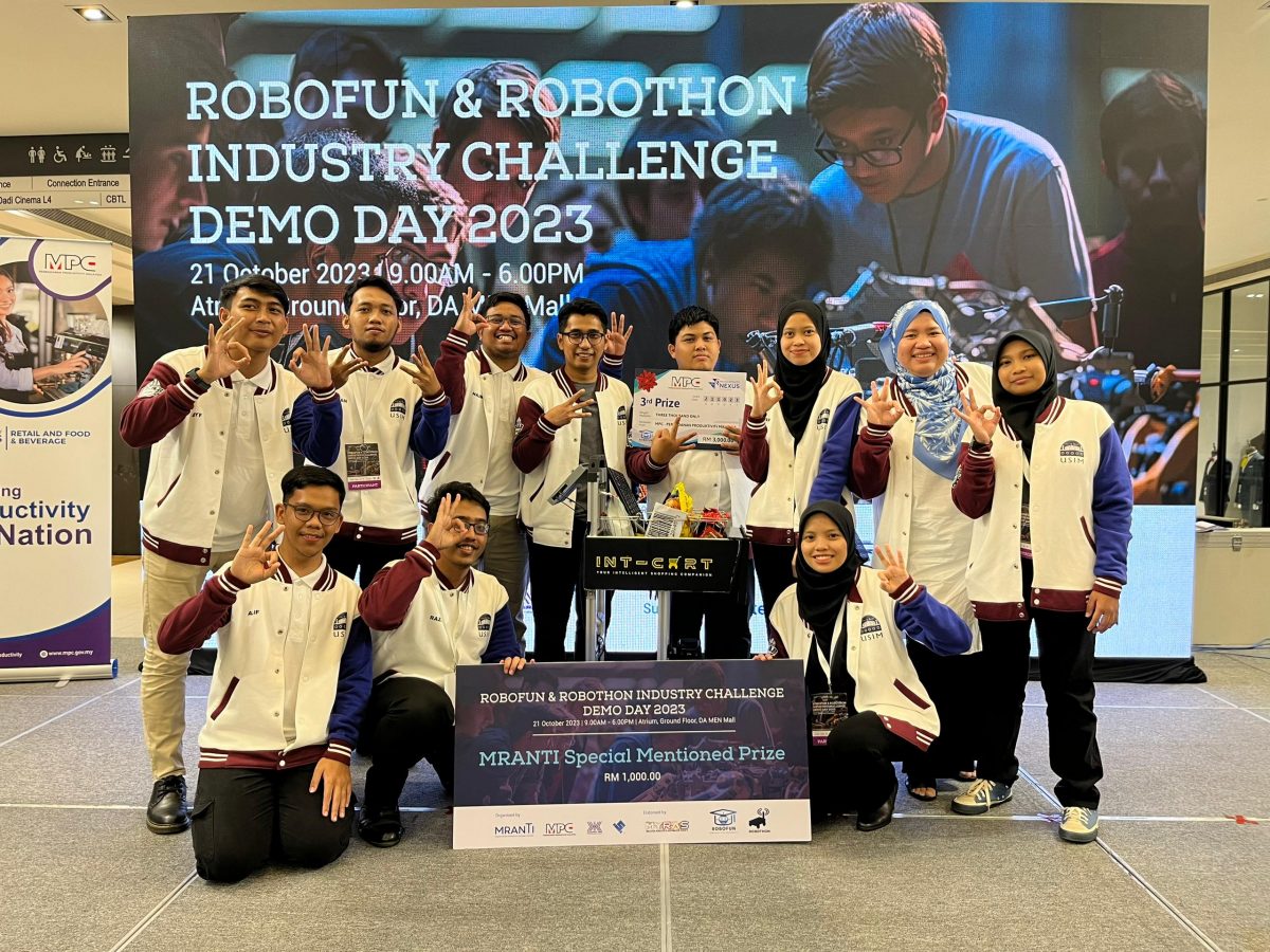 ROBOFUN & ROBOTHON INDUSTRY CHALLENGE DEMO DAY 2023 – Robotron Rocks the Arena – FKAB USIM